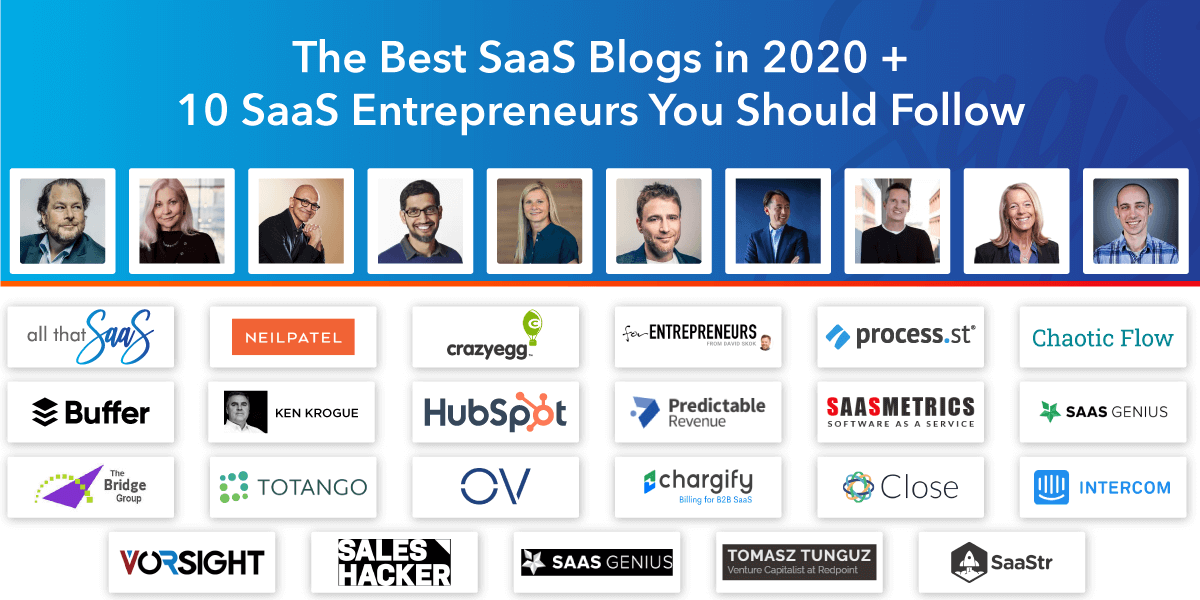 Top 25 Best SaaS Blogs & SaaS Entrepreneurs to Follow in 2021 💼👨🏽‍💻