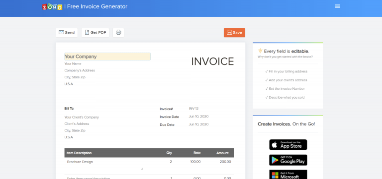 The 12 Best Free Invoice Generators for Small Businesses in 2022